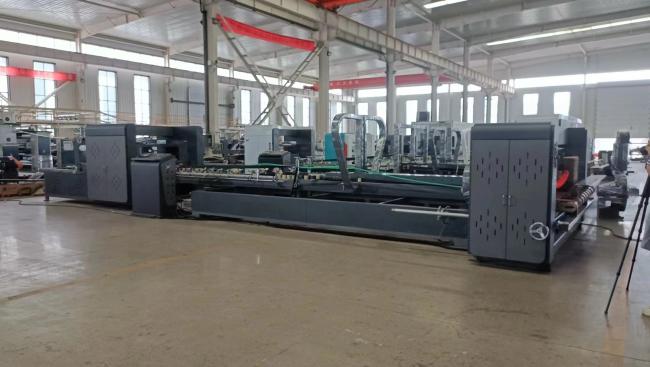 Corrugated board Carton Box Folder Gluer Machine