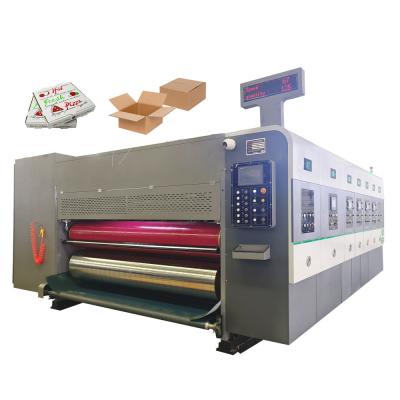 China Máquina de Impressão Flexográfica Computadorizada Completa para Caixas de Papelão Ondulado, Impressora de 4 Cores, Ranhuradora e Cortadora Rotativa à venda