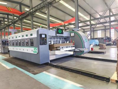 중국 완전 자동화 플렉소 골판지 상자 인쇄기 4색 프린터 슬로터 다이 커터 기계 판매용