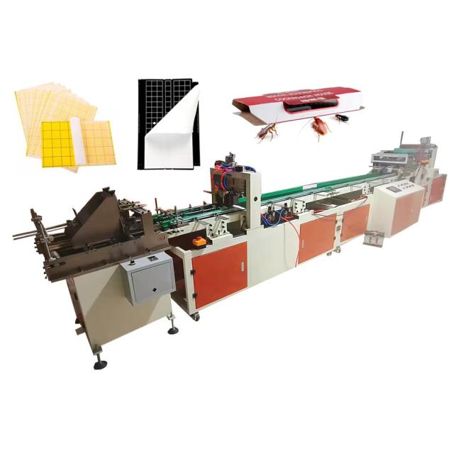 Automatic insect glue trap pad machine