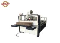 China Semi Automatic Carton Box 60pcs/Min Folding And Gluing Machine for sale