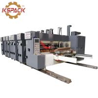 China Automatic Corrugated Box Making Machine , Printer Slotter Cardboard Box Making Machine for sale