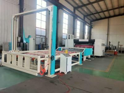 China Manual Carton 60pcs/Min Corrugated Box Printing Machine for sale