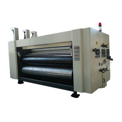 China Plate Size 1200x2400mm Corrugated Carton Box Making Machine Featuring 400mm Printing Roller Suitable for Various Carton Sizes for sale