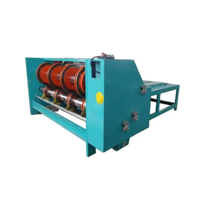 China Chain Feeder Rotary Slotter Machine High Speed Rs4 With Creaser for sale