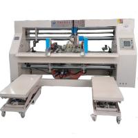 China Manual Feed Semi Automatic Stitching Machine For Corrugated Boxes for sale