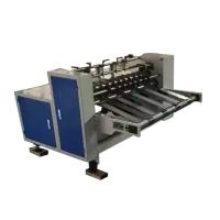 China Automatic Cutting Slotting Partition Slotter Machine With Stacker for sale