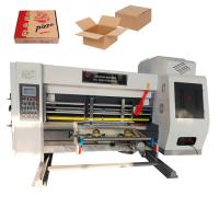 China Automatic Corrugated Box Printing Machine With Slotter for sale