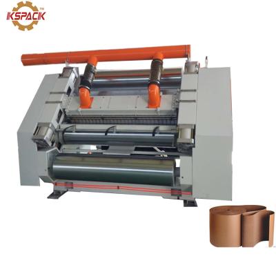China ISO CE Corrugated Paper Making Machine Single Facer for sale