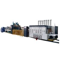 China Automatic Plc 5 Colors Corrugated Box Printing Machine for sale
