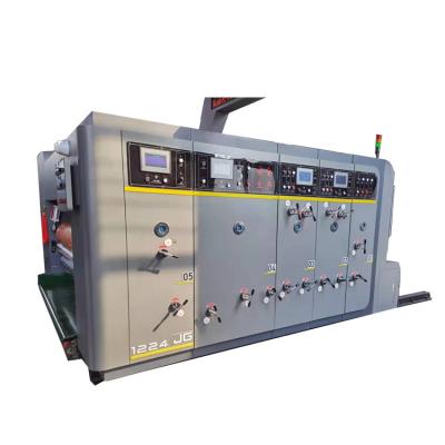 中国 自動2-4色は箱の印字機120-180シート/分を波形を付けた 販売のため