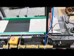 Industrial Rat Glue Trap Making Machine 210MM Width HIgh Speed Automatic