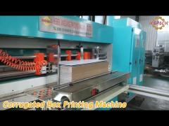 Automatic Corrugated Box Printing Machine Slotter  High Precision Safety