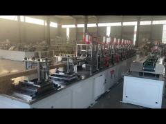 U shape paper corner making machine