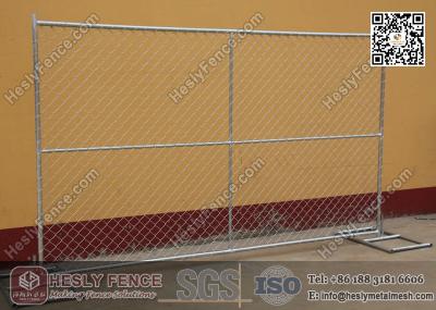 China 50*50mm opening size galvanised removable Chain Link tempoary fence for sale