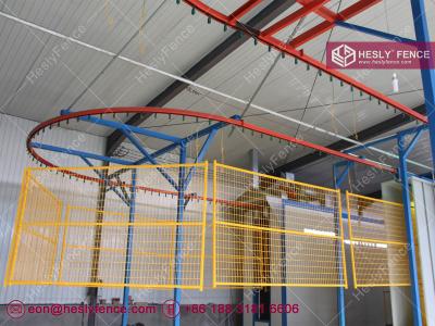 China 6x9.5ft Temporary  Fencing panels with Yellow Powder Coated | 1
