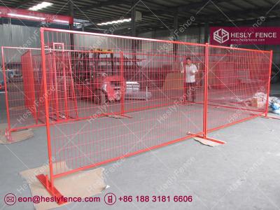 China 8ft Temporary Construction Fencing with 1