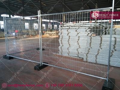 China 2.1X2.4m Temporary Fence Panel with Plastic Feet (China Supplier) for sale