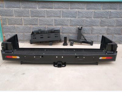 China Achter offroad de stierenbar van de staal4x4 bumper voor LC100 (met 1 extra tyre+1-steun van de brandstoftank) Te koop