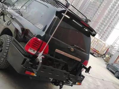 China Achter offroad de stierenbar van de staal4x4 bumper voor LC100 (met 1 extra tyre+1-steun van de brandstoftank) Te koop