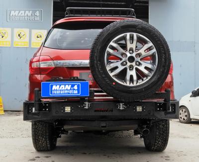 Cina Gomitata posteriore d'acciaio nera Antivari di FORD Bull Bar Heavy Duty Everest in vendita
