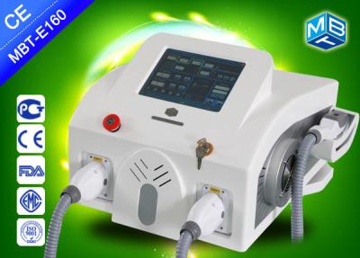 China OPTEER de draagbare machine van Elight ipl, ipl van de 2 handvatten grote macht frequentie voor haarverwijdering Te koop