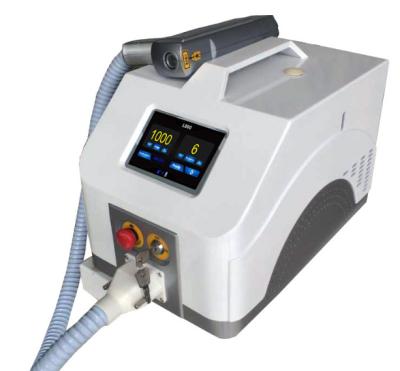 中国 1200W 入れ墨の取り外し機械 1 - 6Hz 1064 1320nm 顔料の沈殿物 販売のため