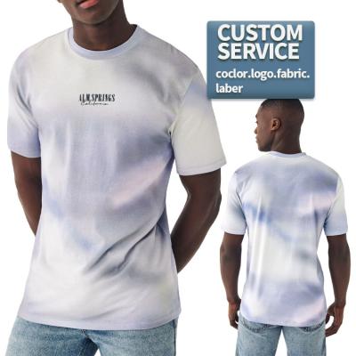 China 42.Tie Breathable Dye Mens T-Shirt for sale