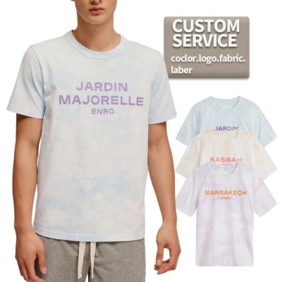 China Letter 52.Tie-Dye Breathable T-Shirt for sale