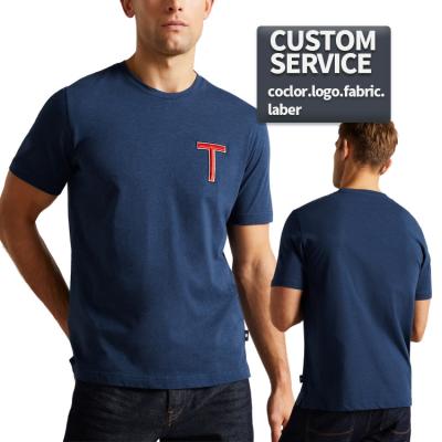 China 93.Embroidered Men's Breathable T-Shirt for sale