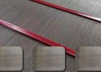 China 1.2mm Aggregate Quarry Screen Mesh Diamond Opening Self Cleaning Polyurethane 2500mm Width for sale