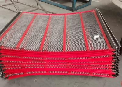 Cina Poli vibrazione che schiaccia lo schermo Mesh For Aggregate Industry di auto pulizia in vendita