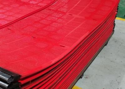 China Reduzca el tiempo de inactividad Medios de pantalla de poliuretano MDI para grava y cuarzo en venta