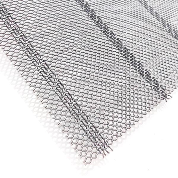 0.8mm Quarry Screen Mesh Anulación de alambre procesado de acero inoxidable