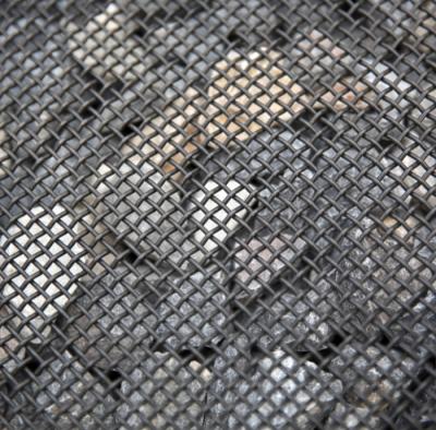 China Hoogduurzaam gekrimpt vierkant gaas voor trillende schermen voornamelijk gemaakt van koolstofstaaldraad Te koop