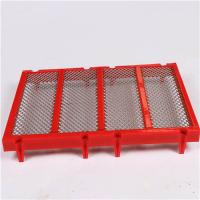 China SGS Flex Mat 6.00mm PU Strip Self Cleaning Screen for Vibrating Screens for sale