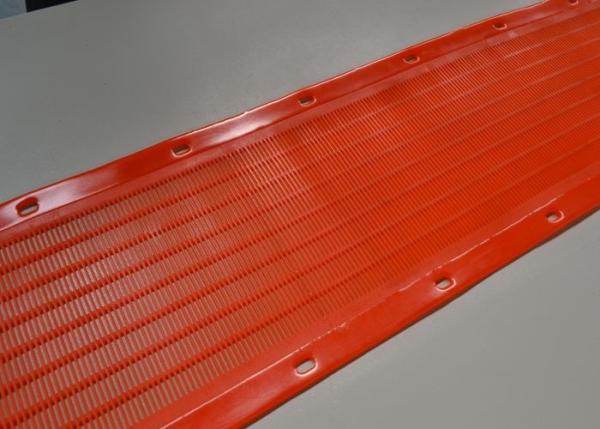 Telas do fluxo da aleta do poliuretano da mineração para selecionar duramente - a - materiais da tela