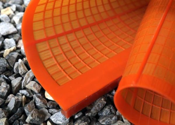 Las pantallas de malla fina industriales mineras de la PU aumentan Productivty abertura de 0.075-0.18 milímetros