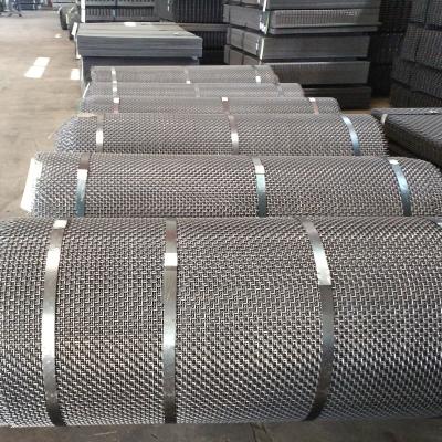 Cina Schermo aggregato Mesh Lock Crimped della cava di protezione della ruggine in vendita