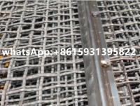 China Wire Aggregate 0.5mm Quarry Screen Mesh Double Crimped with Carbon & Stainless Steel Options for sale