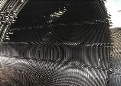 Cina Rolls e placche piane che estraggono i panni di Mesh High Carbon Steel Wire dello schermo in vendita