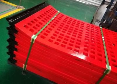 China Elasticidad y eficacia tensidas del panel de la pantalla del poliuretano altas para la explotación minera en venta