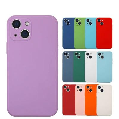 China Candy Color Soft Touch Tpu Back Cover For iphone 13 pro max phone case cover for sale