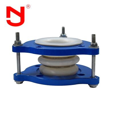 Pressure PTFE Expansion Joint With Carbon Steel Flange Easy Installation DIN/BS/ANSI/JIS Compliant