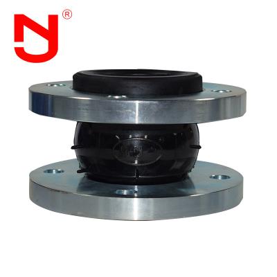 China DN65 Junção de expansão de borracha de esfera única com flange PN16 Junção de expansão de esfera única for sale