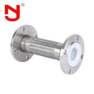Cina PTFE rivestimento in acciaio inossidabile filo intrecciato tubo ondulato metallo gas flex in vendita