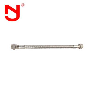 China Stainless Steel Wire Braided Flexible Metal Hose Union Type Gas Pipe Fittings for sale