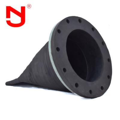 China Flange Type Sewage Rubber Duckbill Check Valve Clamp Connected EPDM Expansion Joint for sale