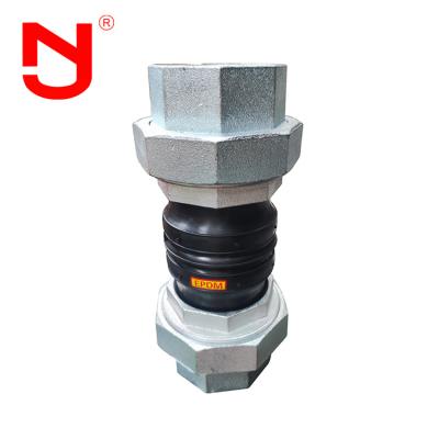 China Non Metallic Expansion Joint Bspt Threaded Joint Twin Sphere Expansion Joints Manufacturers for sale