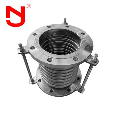 China SS316 Metal Expansion Joint with High Temperature Resistance and Flange Standard DIN/ANSI/JIS/BS for Industrial Applications for sale